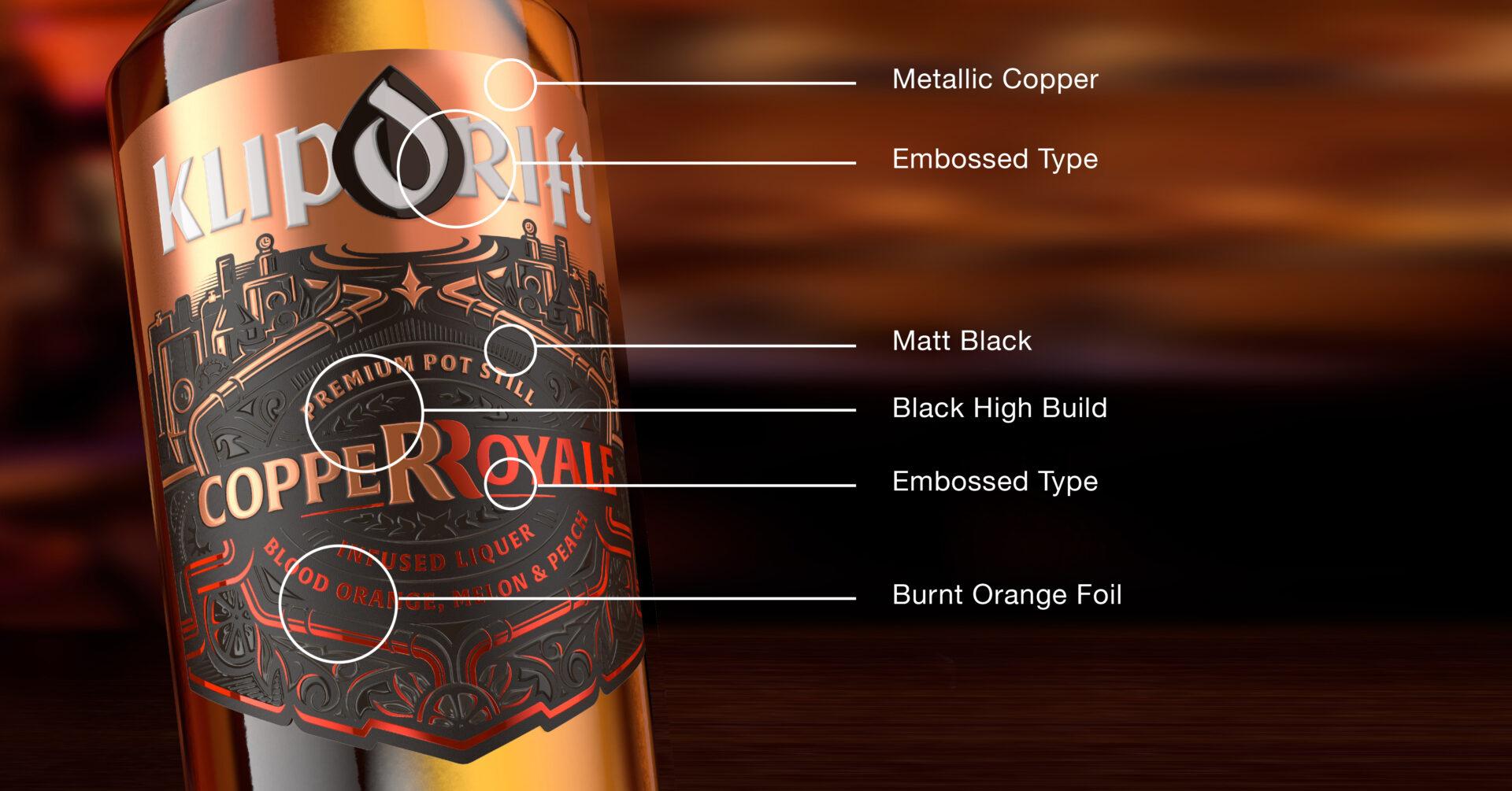 Designing Klipdrift's Copper Royale Packaging - berge farrell